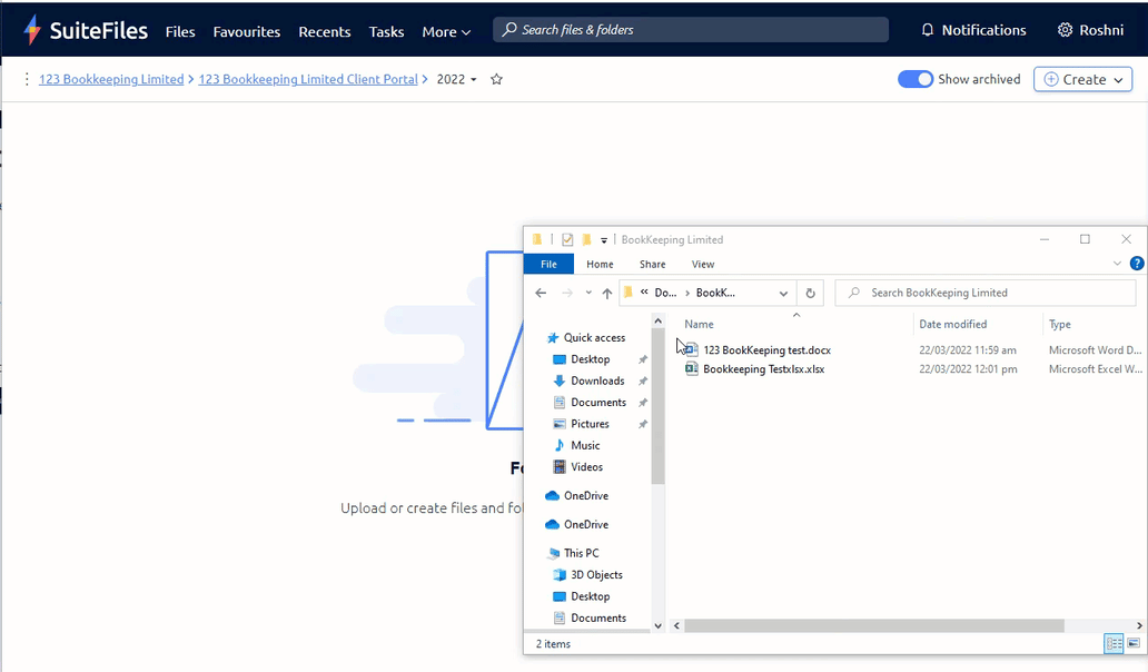 How to upload a file