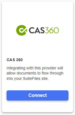 SuiteFiles Integration – CAS 360 Australia