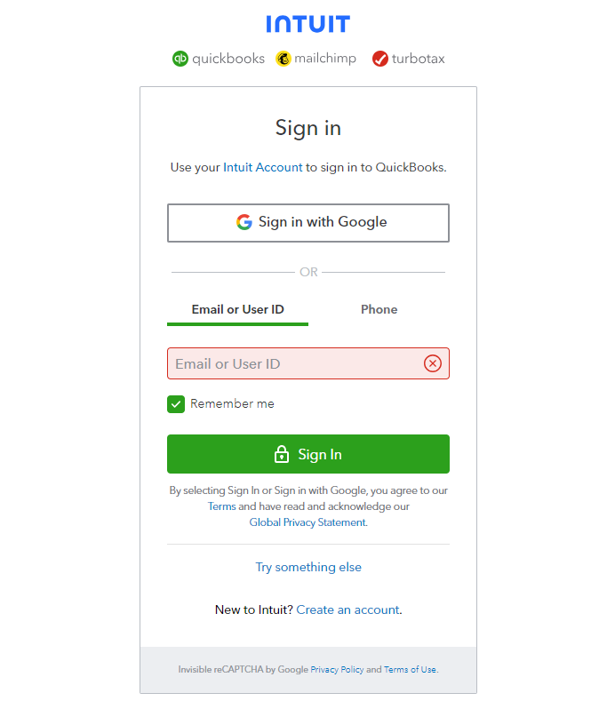 Setting up the QuickBooks Online Integration