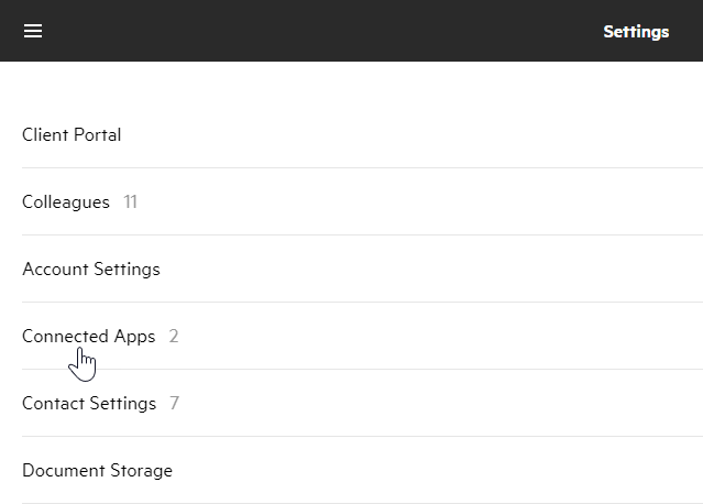 Setting up the Karbon integration