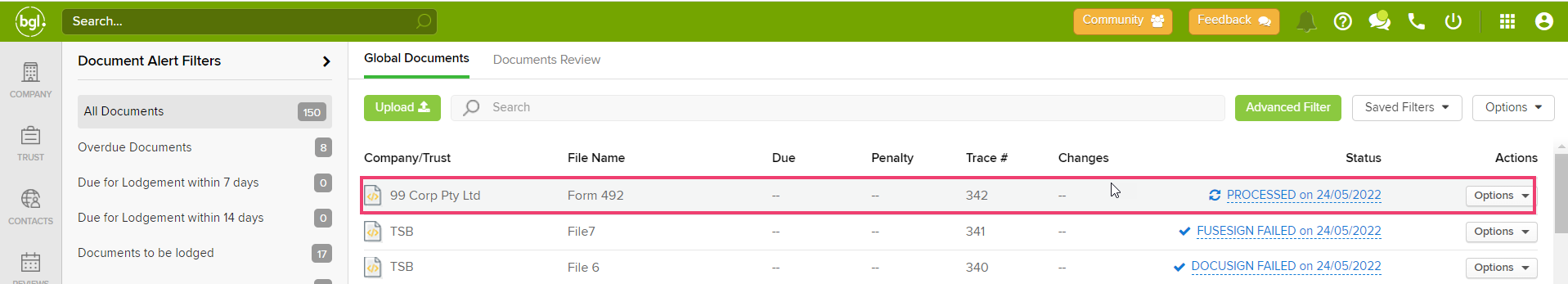 Setting Up and Using the BGL CAS 360 SuiteFiles Integration