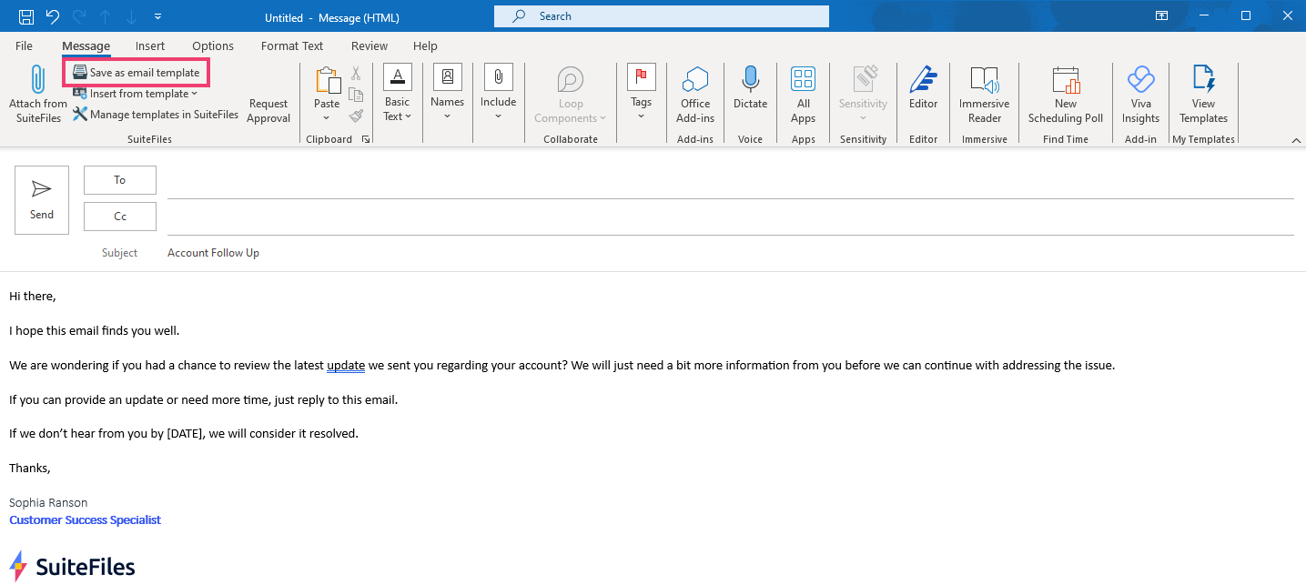 Creating Email Templates