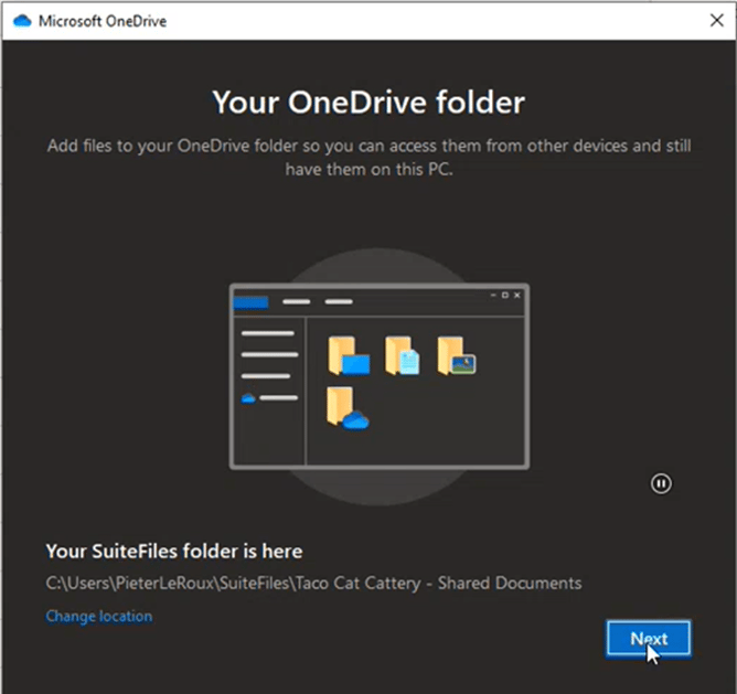 SuiteFiles x OneDrive integration guide