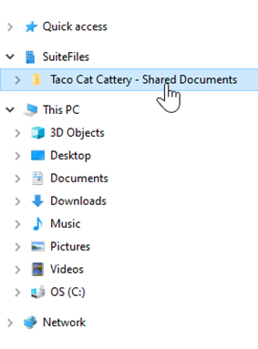 SuiteFiles x OneDrive integration guide