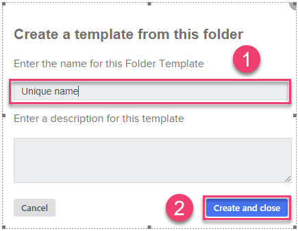 How to edit Folder Templates